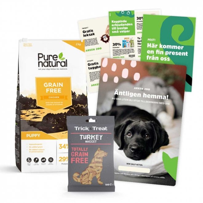 Valppaket Purenatural Puppy Grain Free