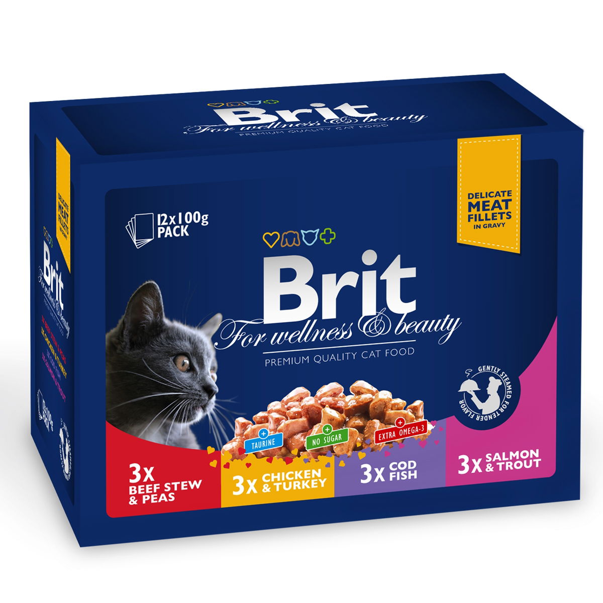 Brit Premium Multipack 12x 100g Brit Premium Multipack 12x 100g